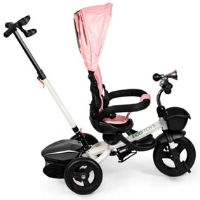 ECOTOYS Dětská tříkolka s rotačním sedátkem KIDS Pink