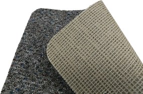Timzo, Metrážový koberec New Techno 3525 šedé, zátěžový, na míru, šíře 4m,5m, šedá, ab (mřížka), chodba / předsíň