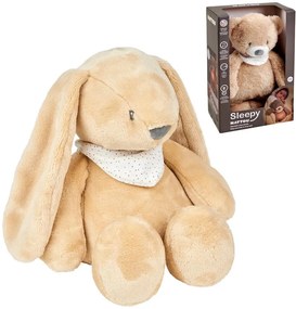 Usínáček nattou sleepy bunny 4v1 hudební se světýlkem a senzorem pláče pale brown