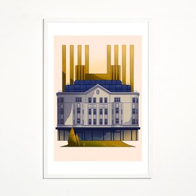 Marek Kulhavý | Mára Čmára Marek Kulhavý | Ostrava 1 Rám: Černý, Velikost: 100 x 70 cm