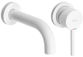 Baterie pod omítku Rea Lungo White Mat + BOX