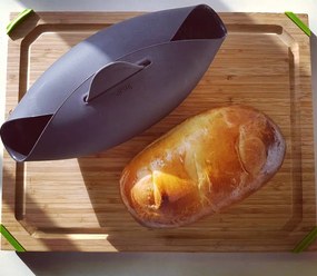 Lékué BREAD MAKER Silikonová forma na chleba 28x23x13 cm - 600 ml + silikonová stěrka