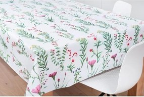 PVC ubrus LUČNÍ KVĚTINY - šíře 140 cm, návin 20 m
