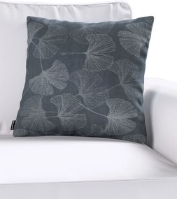 Kinga - potah na polštář jednoduchý barva šedá látka lesklé, vzorované