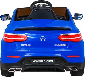 Ramiz Elektrické autíčko Mercedes Benz GLC63S SUV pro děti modré + dálkové ovládání