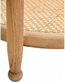 Kulatý odkládací stolek se skleněnou deskou ø 57 cm Cebu – Premier Housewares