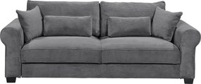 XXXLutz ROZKLÁDACÍ POHOVKA, textil, antracitová MID.YOU - Rozkládací pohovky - 002220051602