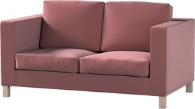 Potah na pohovku IKEA  Karlanda 2-místná, krátký barva fialová látka sametová