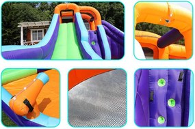 Nafukovací hrad AirMyFun Double Slide 83006