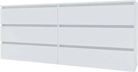 Komoda K760/1800/2x3Z nymfea alba Idea