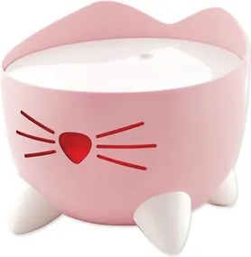 Catit Pixi světle růžová / Fontánka pro kočky / 2,5 l / filtr s trojit