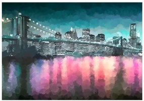 Fototapeta - Painted New York