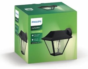 Philips 16495/30/PN - Venkovní nástěnné svítidlo MYGARDEN ALPENGLOW E27/60W/230V IP44