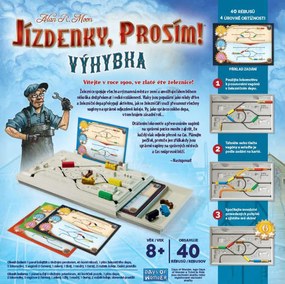 _Ostatní 1_ ADC Hra Jízdenky, prosím! Výhybka 40 rébusů pro 1 hráče asmixlq02cs