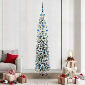 Umělý vánoční stromeček Zelená 210 cm PVC, ocel a plast 3395038