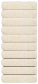 Ručníky FROGN 10 ks krémové 100x150 cm 360 g/m² 137006