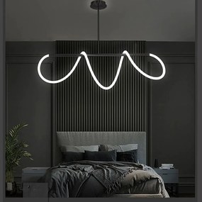 Toolight Stropní svítidlo LED APP856-CP Long Black