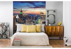 DIMEX | Vliesová fototapeta na zeď Mrakodrapy v New Yorku MS-3-0014 | 225 x 250 cm | vícebarevná