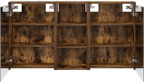 Sada koupelnových skříněk 3 ks 116 x 16 x 62,5 cm 3403812
