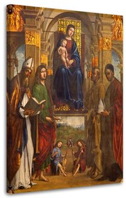 Gario Obraz na plátně Madona a svatí bologna Rozměry: 40 x 60 cm