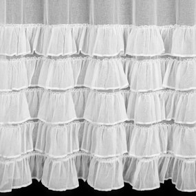 ZÁCLONA NA PÁSCE DANI1 140X250 CM BÍLÁ