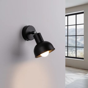 Sollux Lighting Nástěnné svítidlo ELBA černé