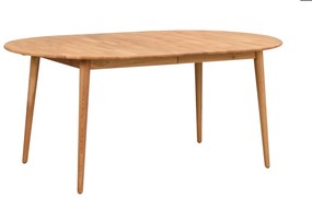 ROWICO oválný rozkládací jídelní stůl TYLER dub 170x105 cm 119712