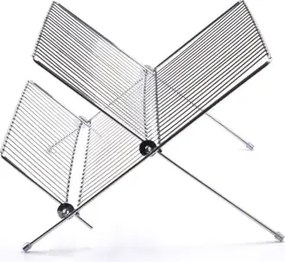 MSV DRAIN skládací odkapávač na nádobí bílý / chromovaná ocel / 40 x 3