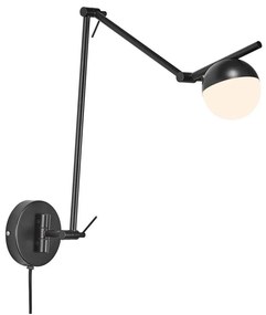 Nordlux - Nástěnná lampa CONTINA 1xG9/5W/230V černá