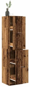 Skříňka na léky old wood 40 x 41 x 174,5 cm kompozitní dřevo 3309652