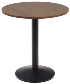 Ořechový bistro stolek Kave Home Esilda 70 cm