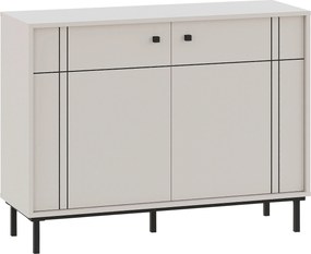 XXXLutz KOMODA, kašmírová, 108/81,8/37 cm Carryhome - Komody na nožičkách - 000017004411