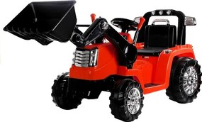 LEAN CARS Elektrický traktor na baterie ZP1005 pro děti červený