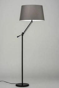 Stojací designová šedá lampa La Venta Grey