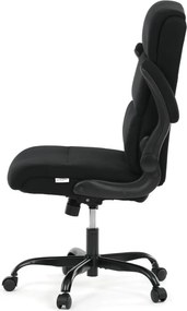 Kancelářské křeslo KA-K3104 BK, houpací mechanismus, černá látka (67 x 68) cm černá