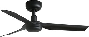 FARO 33822 MINI PUNT S stropní ventilátor, černá s DC motorem - FARO