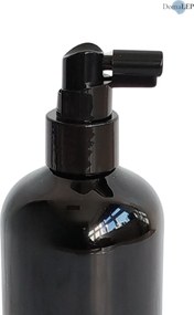 Dávkovač na mýdlo 300 ml černý s černým sprejem BELA