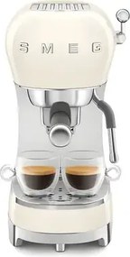SMEG ECF01 krémová / Pákový kávovar