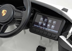 Ramiz Dětské autíčko Porsche Spyder RS 718, bílé sportovní