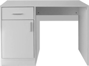 Psací stůl se zásuvkou a skříňkou bílý 100 x 40 x 73 cm 243058