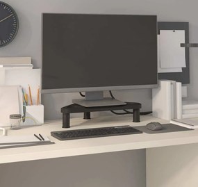 vidaXL Rohový stojan na monitor černý 49 x 28 x 10,5 cm [51723]