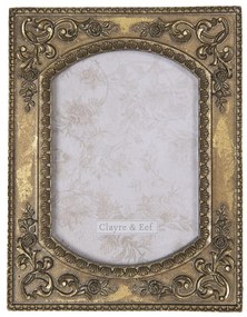 Rámeček na fotku zdobený vintage patina Clayre & Eef