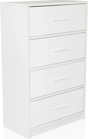 XXXLutz KOMODA, bílá, 58/91,5/30 cm MID.YOU - Široké komody - 001918011401