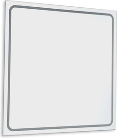 Sapho Gemini II - Zrcadlo s LED osvětlením 70x70 cm GM070