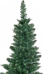 Costway Christmas Tree Umělý vánoční strom 180 cm, zelený