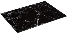Krájecí prkénko Glass Marble, černá, 40x30 cm