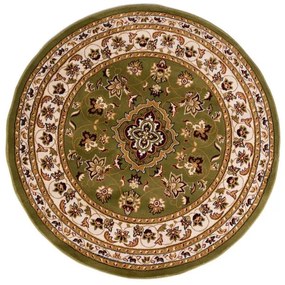 Flair Rugs koberce Kusový koberec Sincerity Royale Sherborne Green kruh Rozměry koberců: 133x133 (průměr) kruh