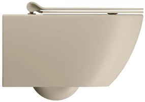 GSI PURA závěsná WC mísa, Swirlflush, 36x55cm, creta dual-mat 881508