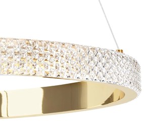 Toolight Závěsné designové osvětlení CRYSTAL LED APP1510-CP GOLD