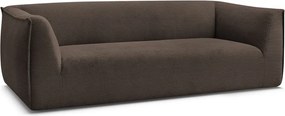 Hnědá manšestrová pohovka 242 cm Giorgia – Bobochic Paris